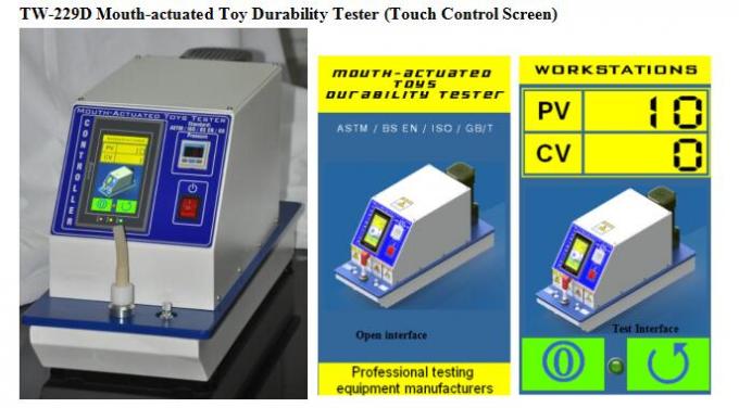 Mouth Actuated Toys Testing Equipment Durability Tester Touch Control ...