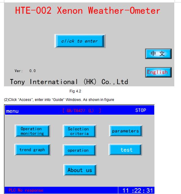 Air - Cooled Xenon Arc Test Chamber / Xenon Weather Ometer For Sunlight ...