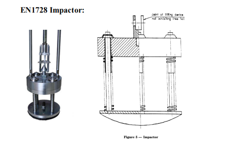BS EN 1728 & 1730 Impact Tester Durability On Chair Seat Table And Bed