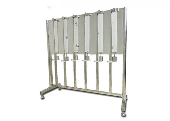 Fabrics Woven Knit Elongation Testing Machine With ASTM D 2594 And ASTM ...